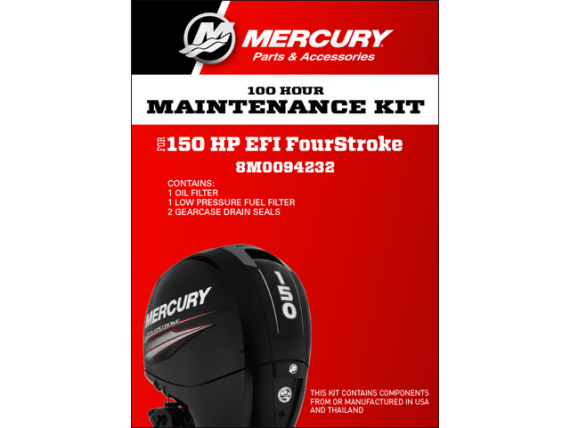 Mercury Service Kit 100 HRS (für 150 PS EFI Viertaktmotoren) - KFZ ...