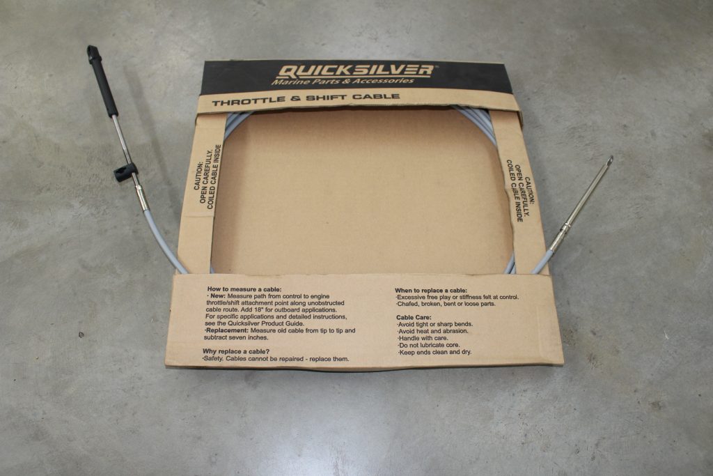 Quicksilver Throttle & Shift Cable Gen II Premium - Shop